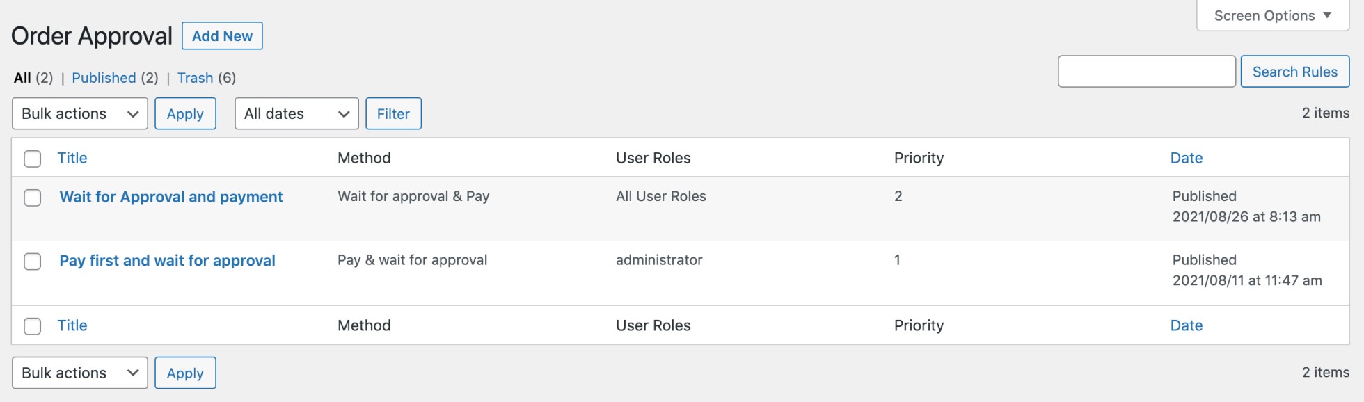 Order Approval for WooCommerce Documentation - WooCommerce