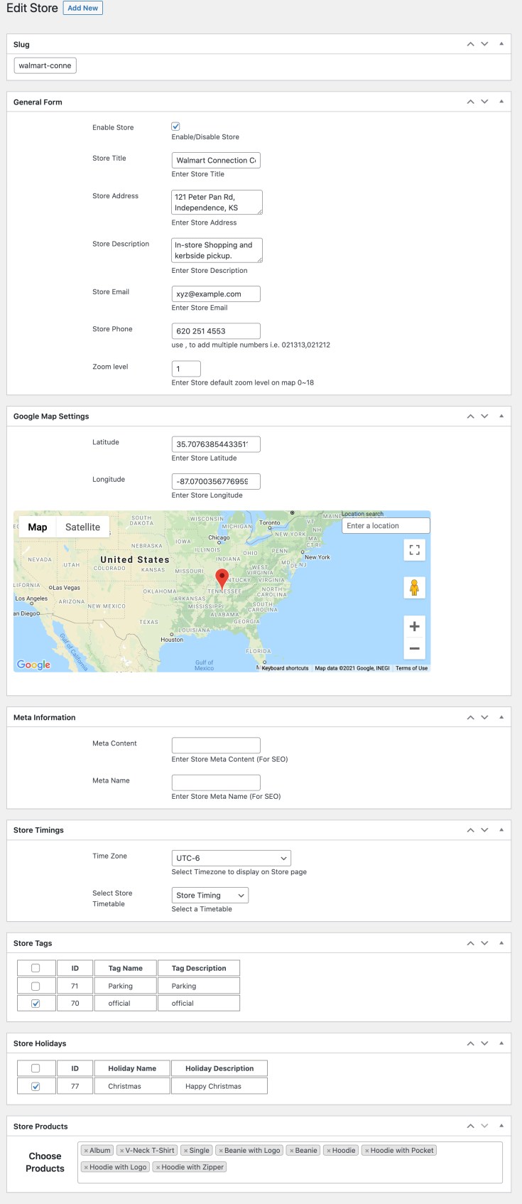 Store Locator with Google Maps Documentation - WooCommerce