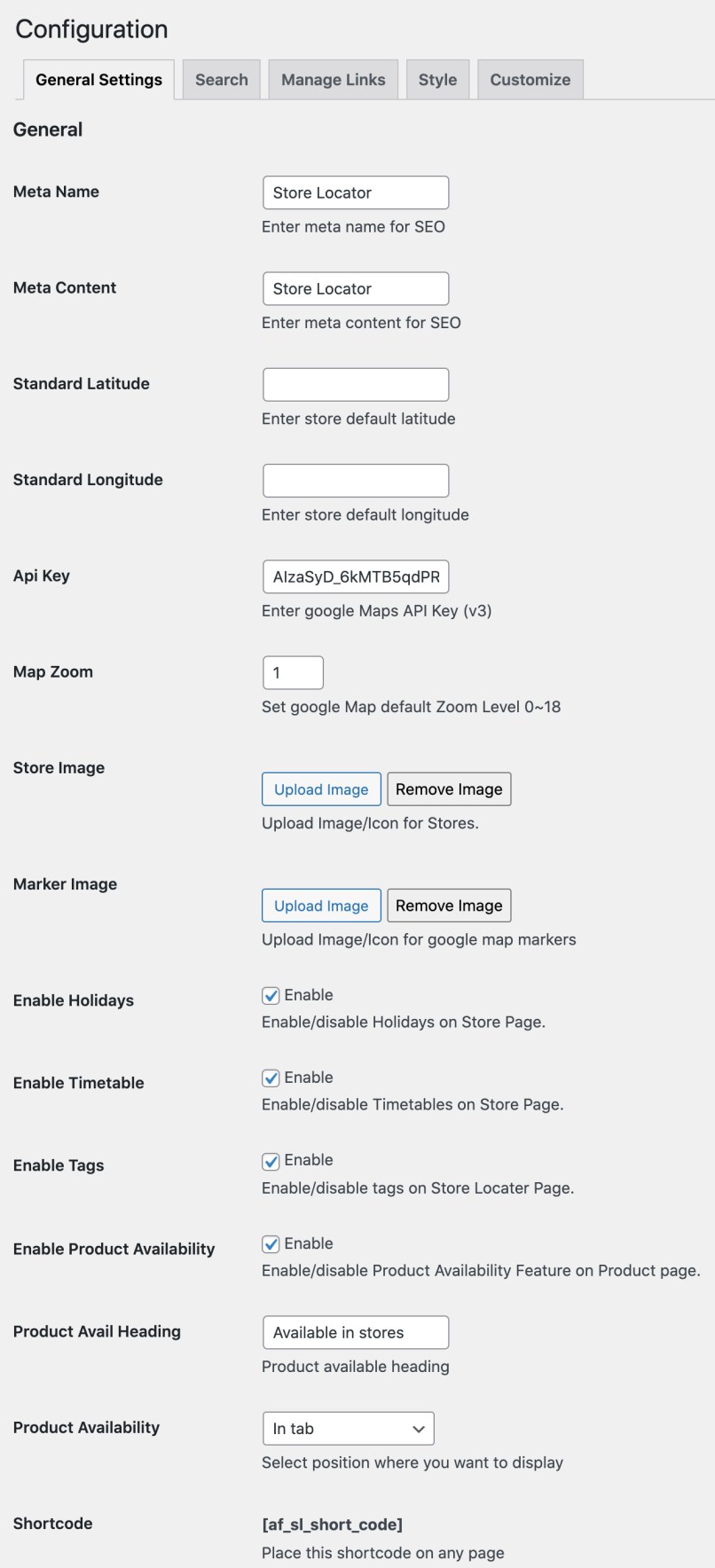 Product Variations Table Listing Documentation - WooCommerce