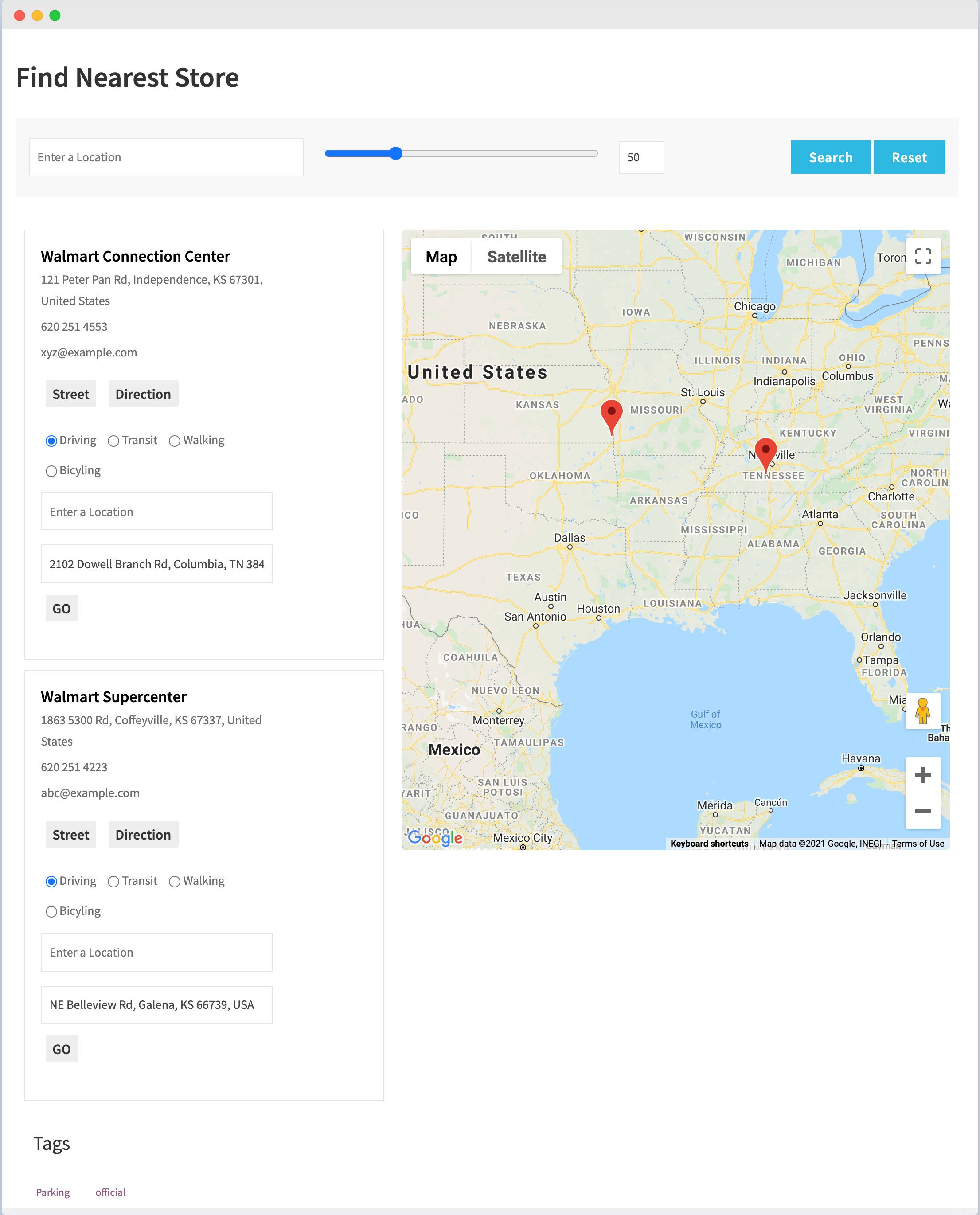 WooCommerce Store Locator: Store Finder with Google Maps
