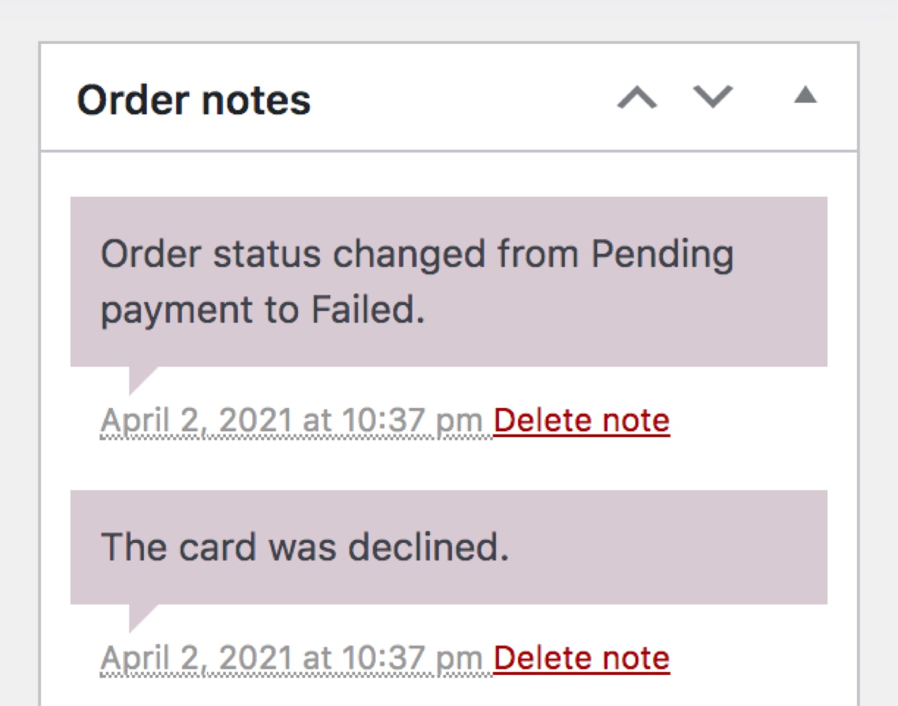 Solved Understand And Fix Failed Order Status In Woocommerce