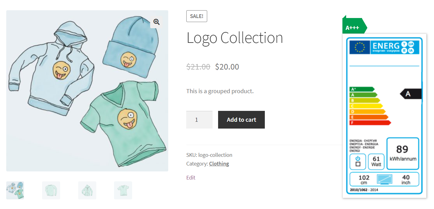 EU Energy Label for WooCommerce – Customisable & Easy to Use
