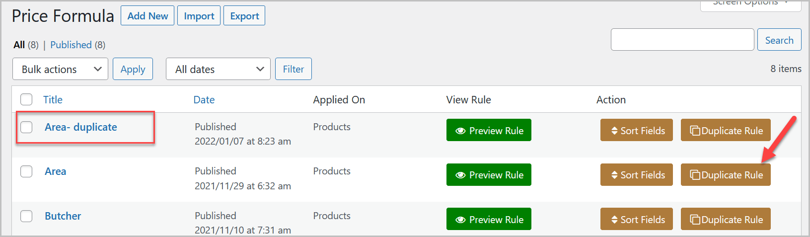WooCommerce Product Price by Formula Calculator Plugin - UNI CPO