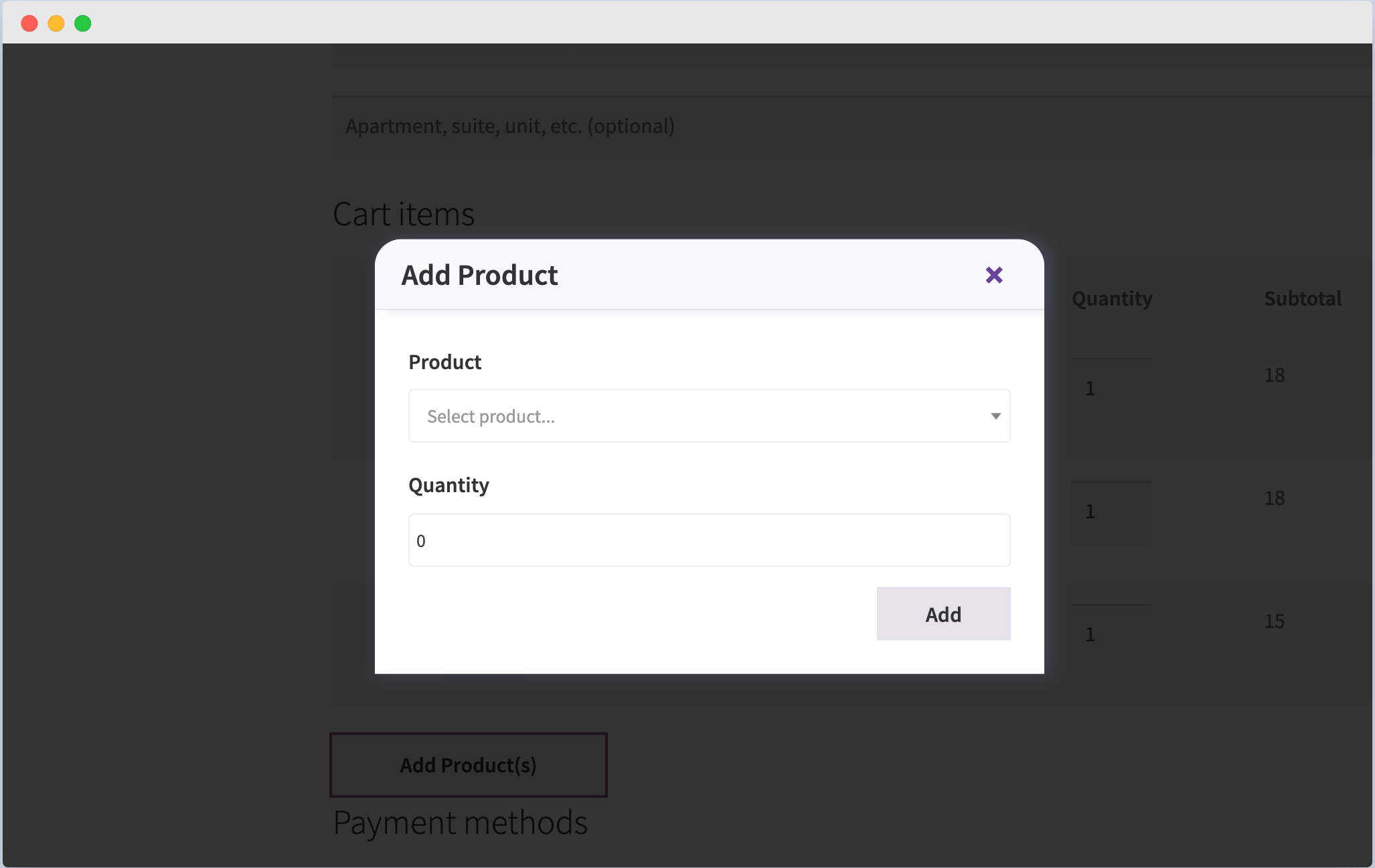 WooCommerce Edit Order by Customer Extension