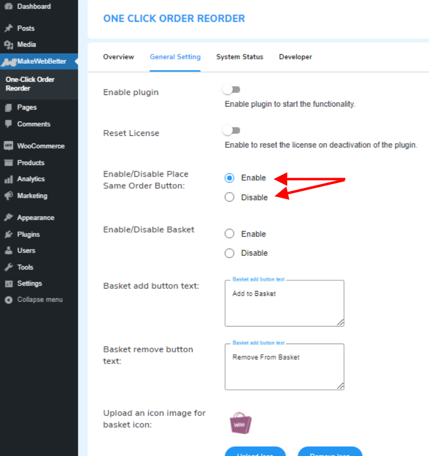 MWB One Click Order Reorder Documentation | MakeWebBetter