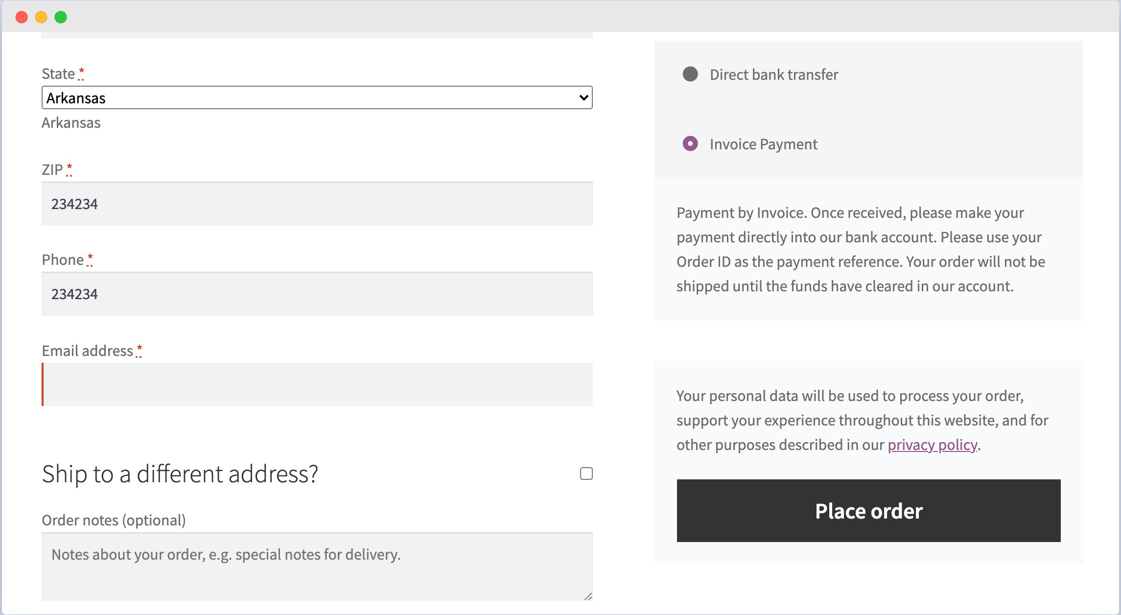 WooCommerce Invoice Payment Method - Pay Later Plugin