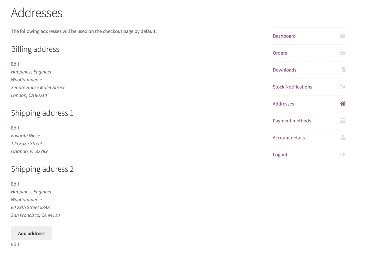 Shipping Multiple Addresses Documentation - WooCommerce