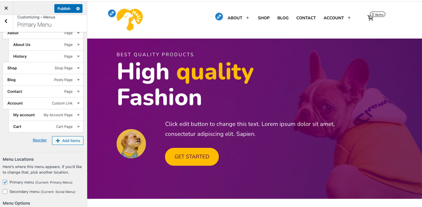 Nelly Theme Documentation - WooCommerce