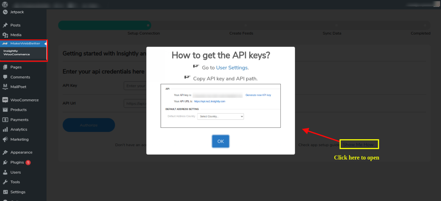 Insightly Integration for WooCommerce Documentation | MakeWebBetter