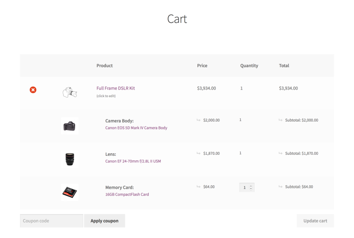 Use Case: Create Configurable Products Documentation - WooCommerce