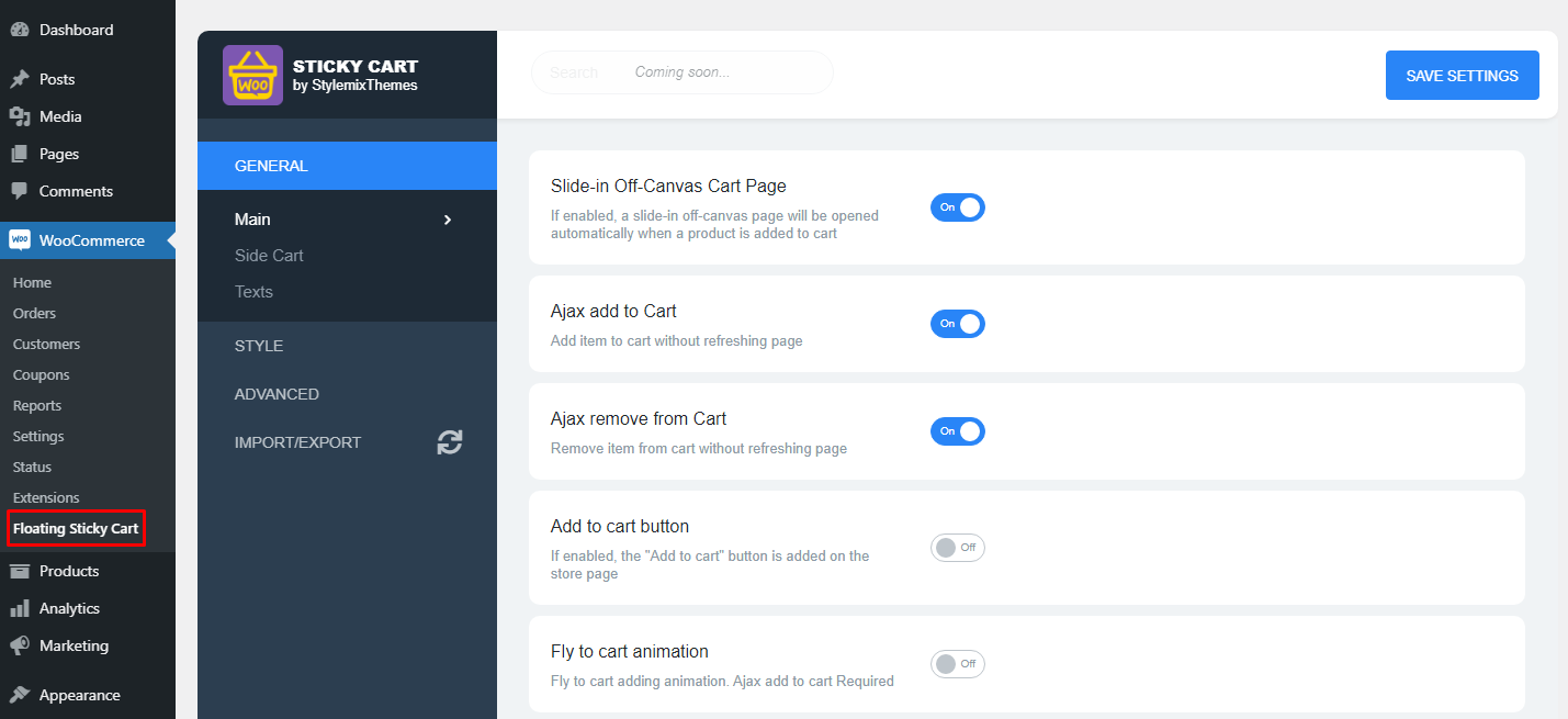 Floating Sticky Cart Documentation - WooCommerce