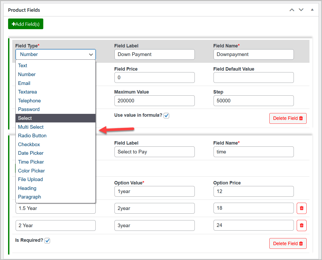 WooCommerce Price & Measurement Calculator by Formula Plugin
