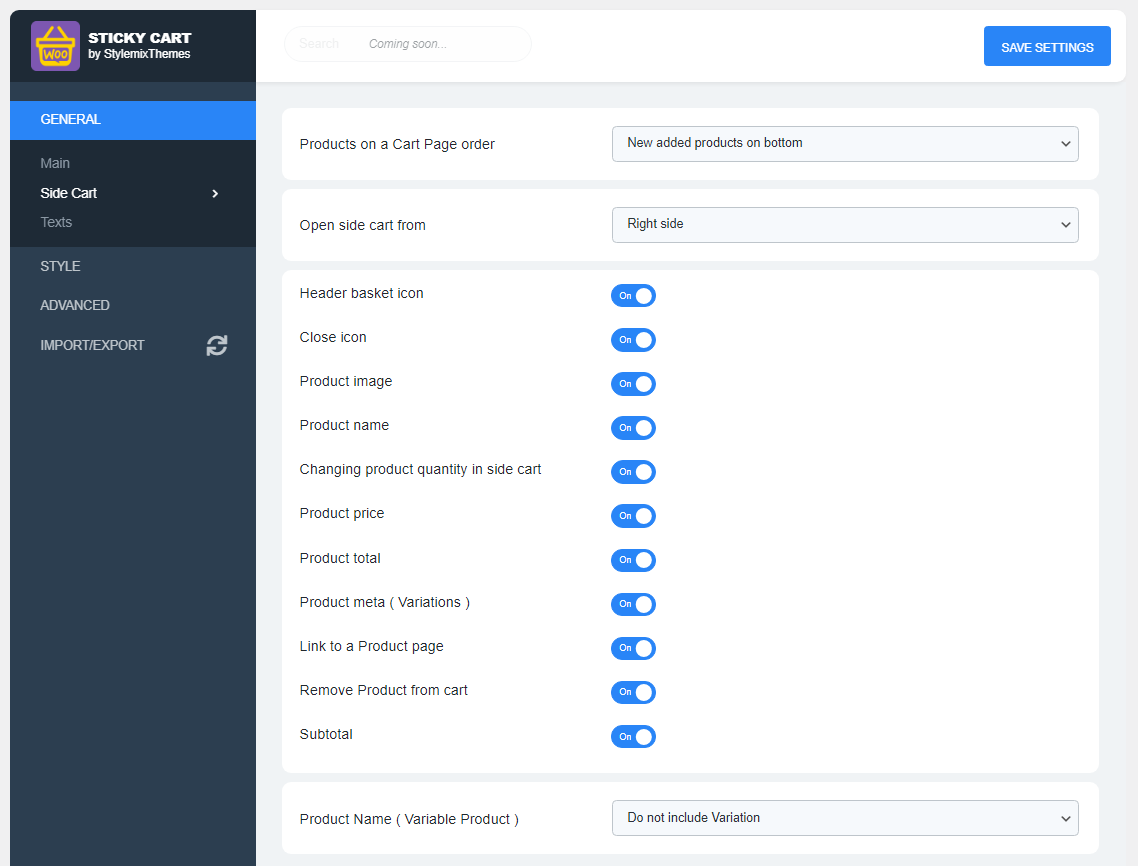 Floating Sticky Cart Documentation - WooCommerce