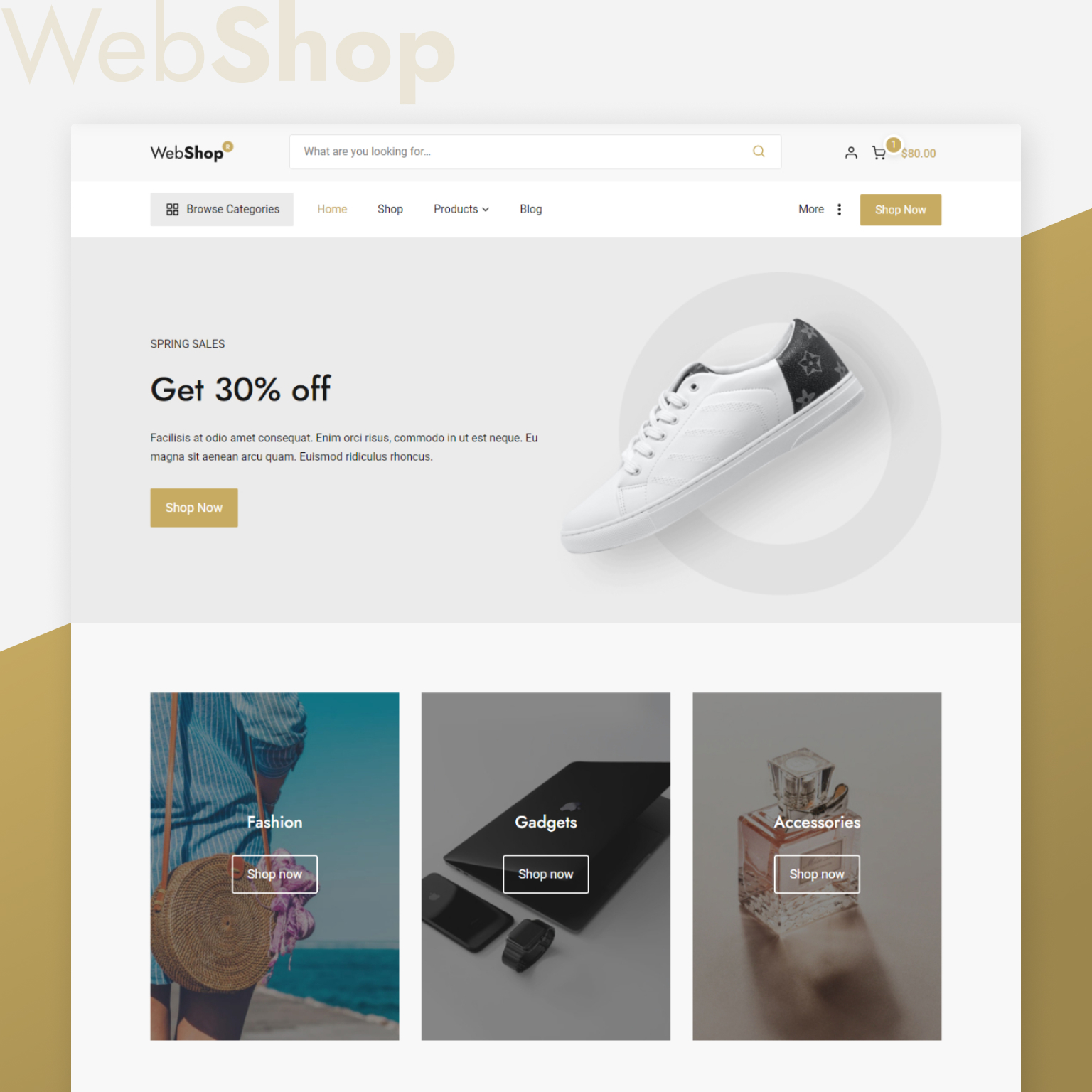 WebShop - Modern Fashion and Clothing WooCommerce theme
