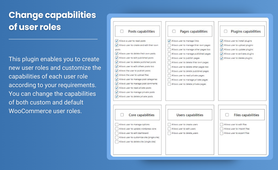 WooCommerce User Role Editor - Add, Assign, and Switch roles