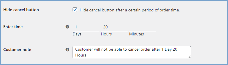WooCommerce Order Cancel for Customers Plugin