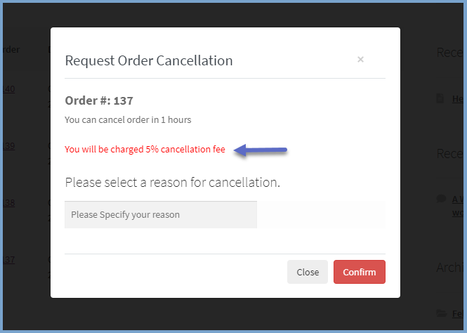 Customer Order Cancellation for WooCommerce - Woo Marketplace