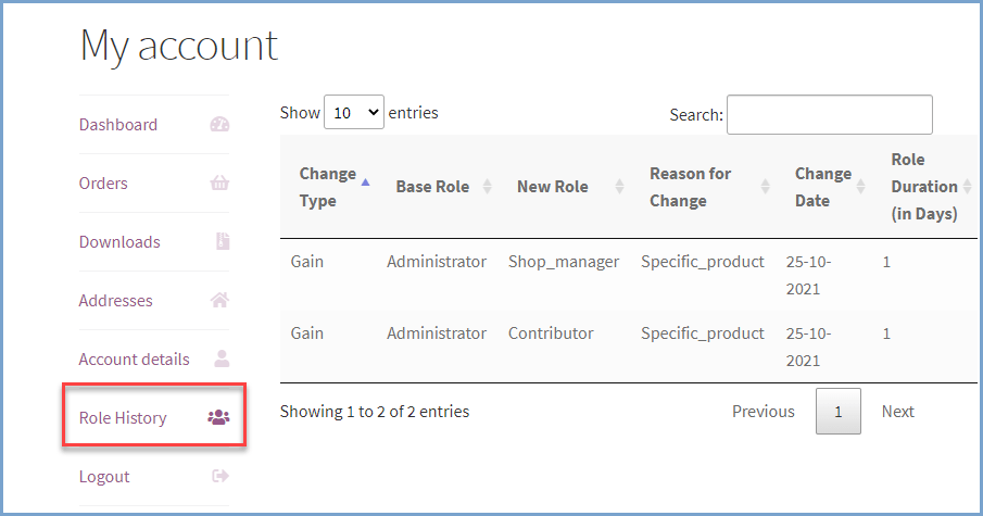 Automatic User roles editor - Add, Assign and Switch roles