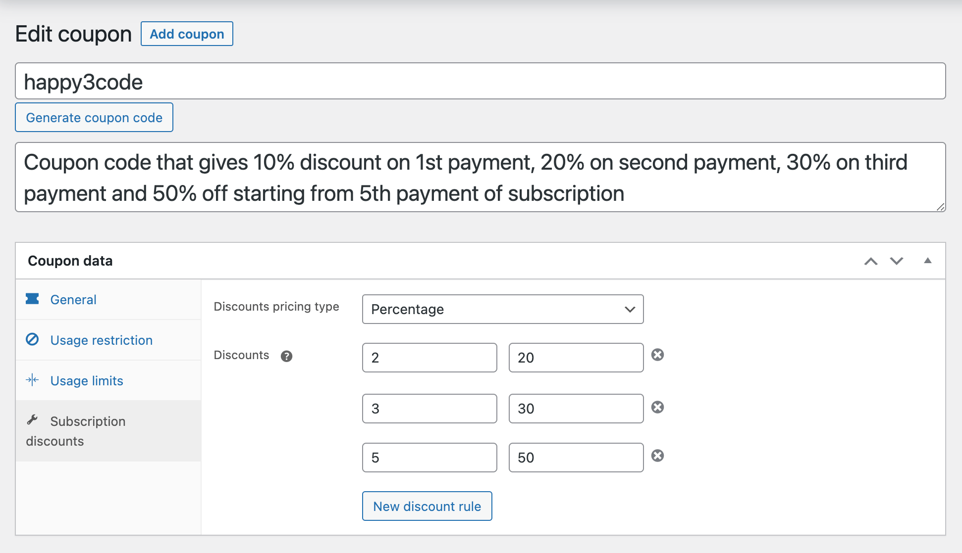 Discounts for WooCommerce Subscriptions - WooCommerce Marketplace