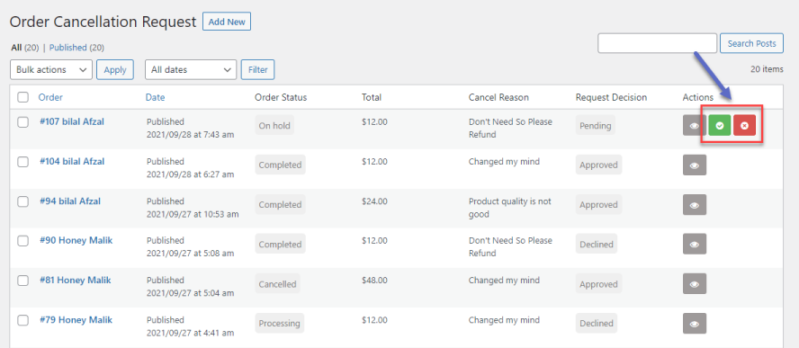Order Cancellation for WooCommerce - Documentation