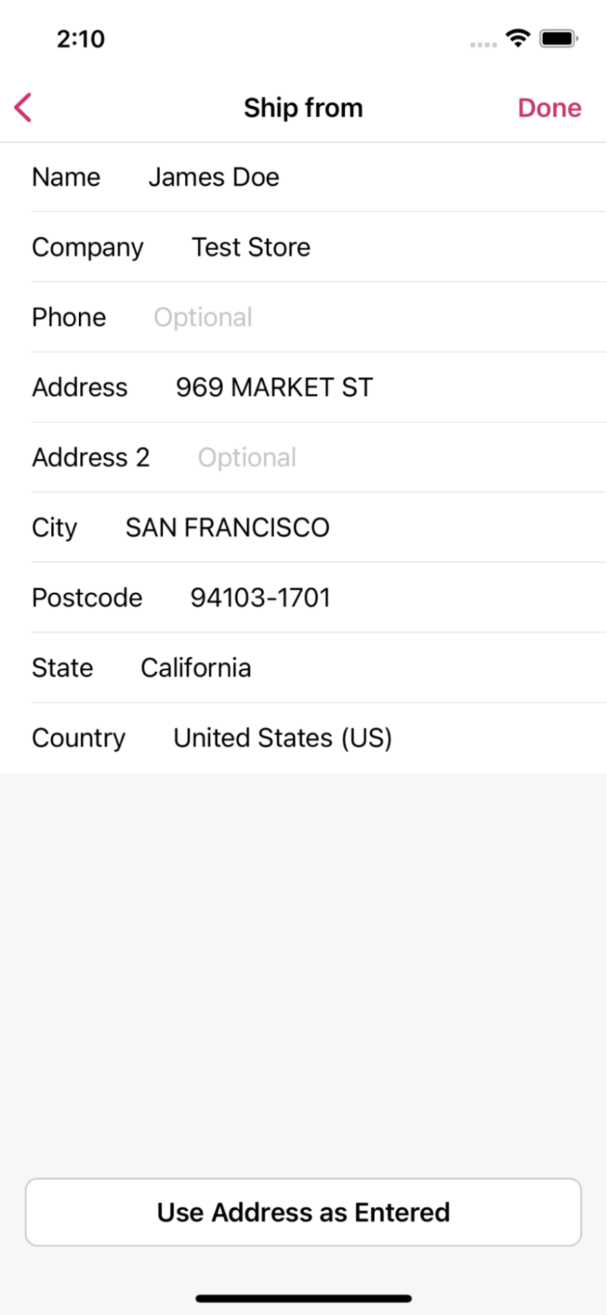 Creating Shipping Labels in the Mobile Apps Documentation - WooCommerce