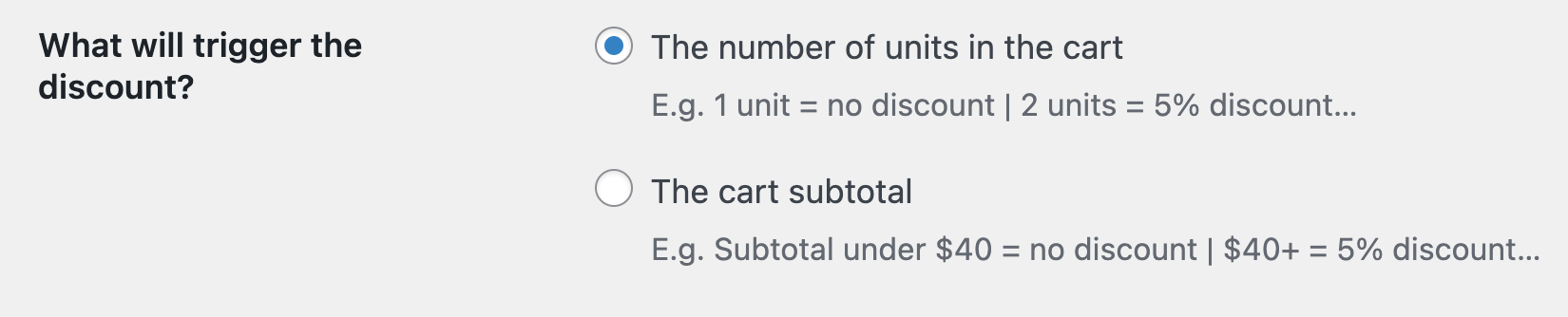 Progressive Discounts - WooCommerce