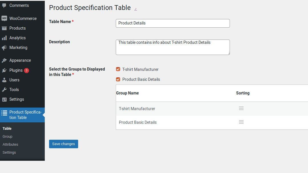 Product Specification Table for WooCommerce – Show Additional Info on ...