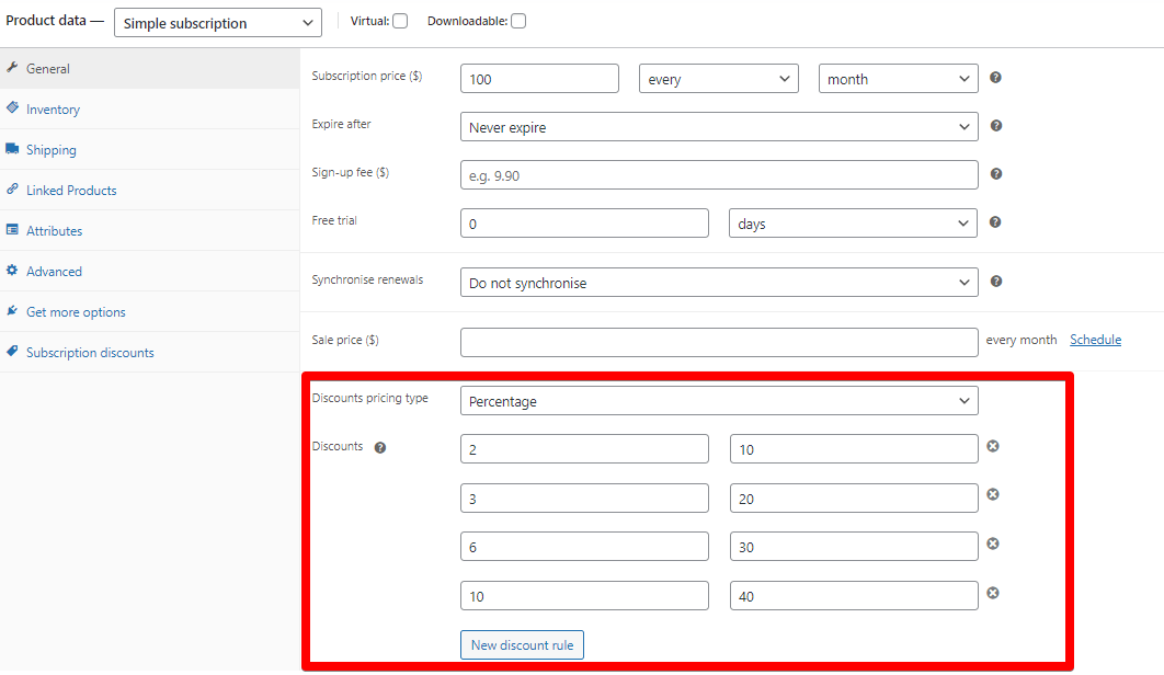 Discounts For Woocommerce Subscriptions Documentation Woocommerce