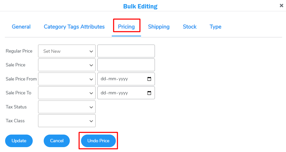 Product Bulk Editor for WooCommerce | WP Swings
