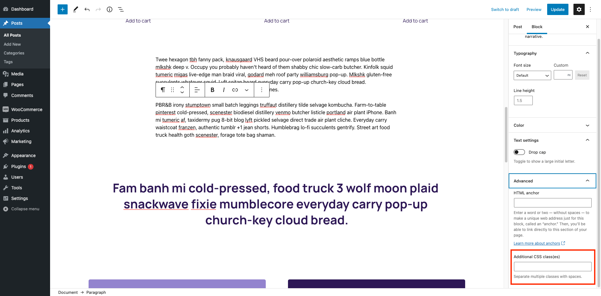 Urban Wear Theme Documentation - WooCommerce