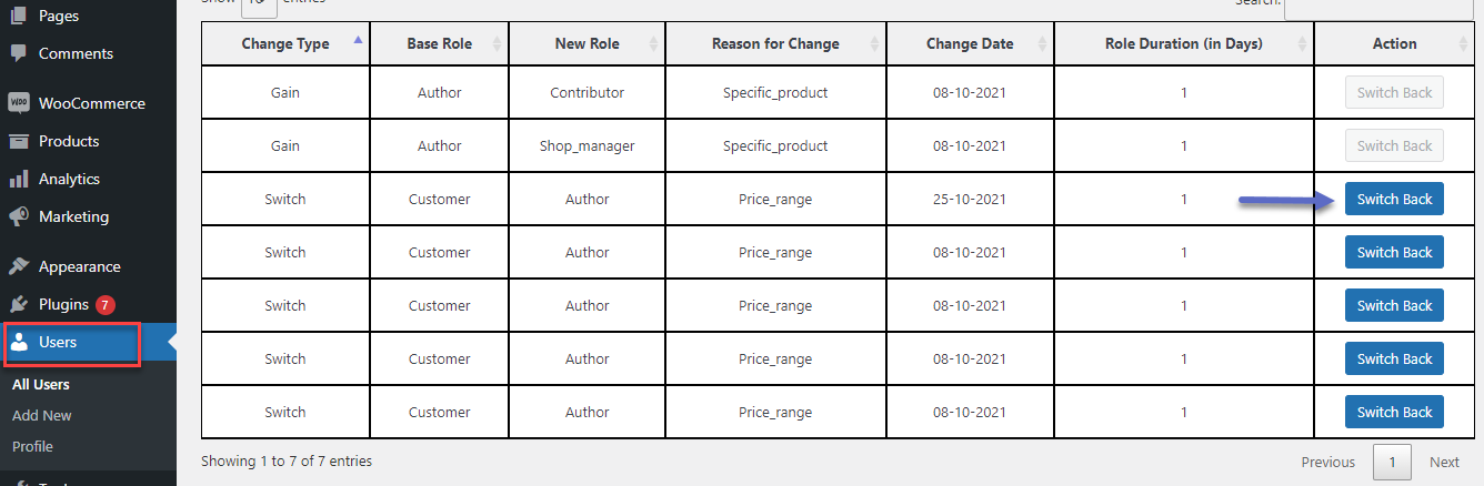 Woocommerce User Roles Plugin