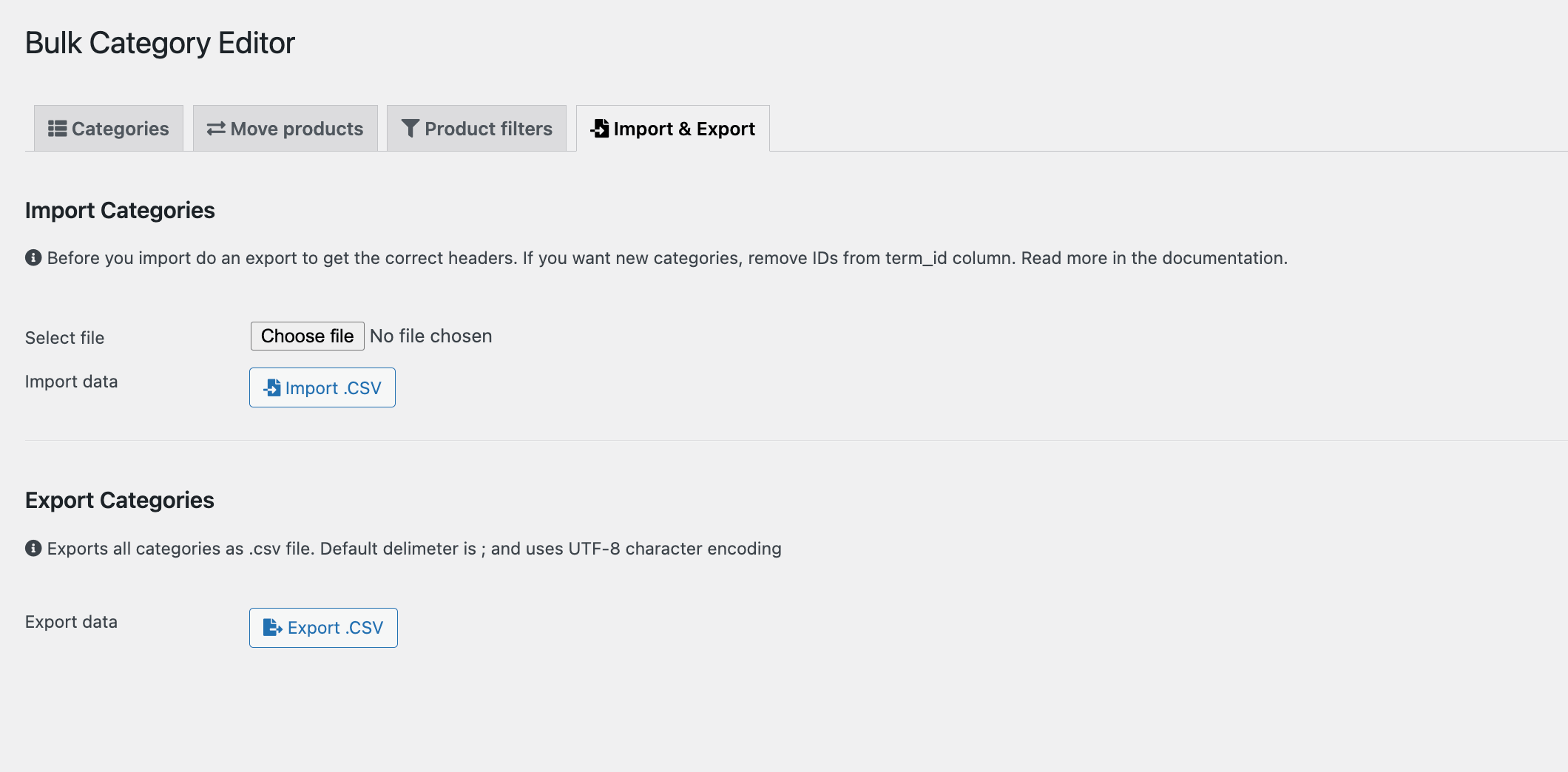 Bulk Category Editor for WooCommerce Documentation - WooCommerce
