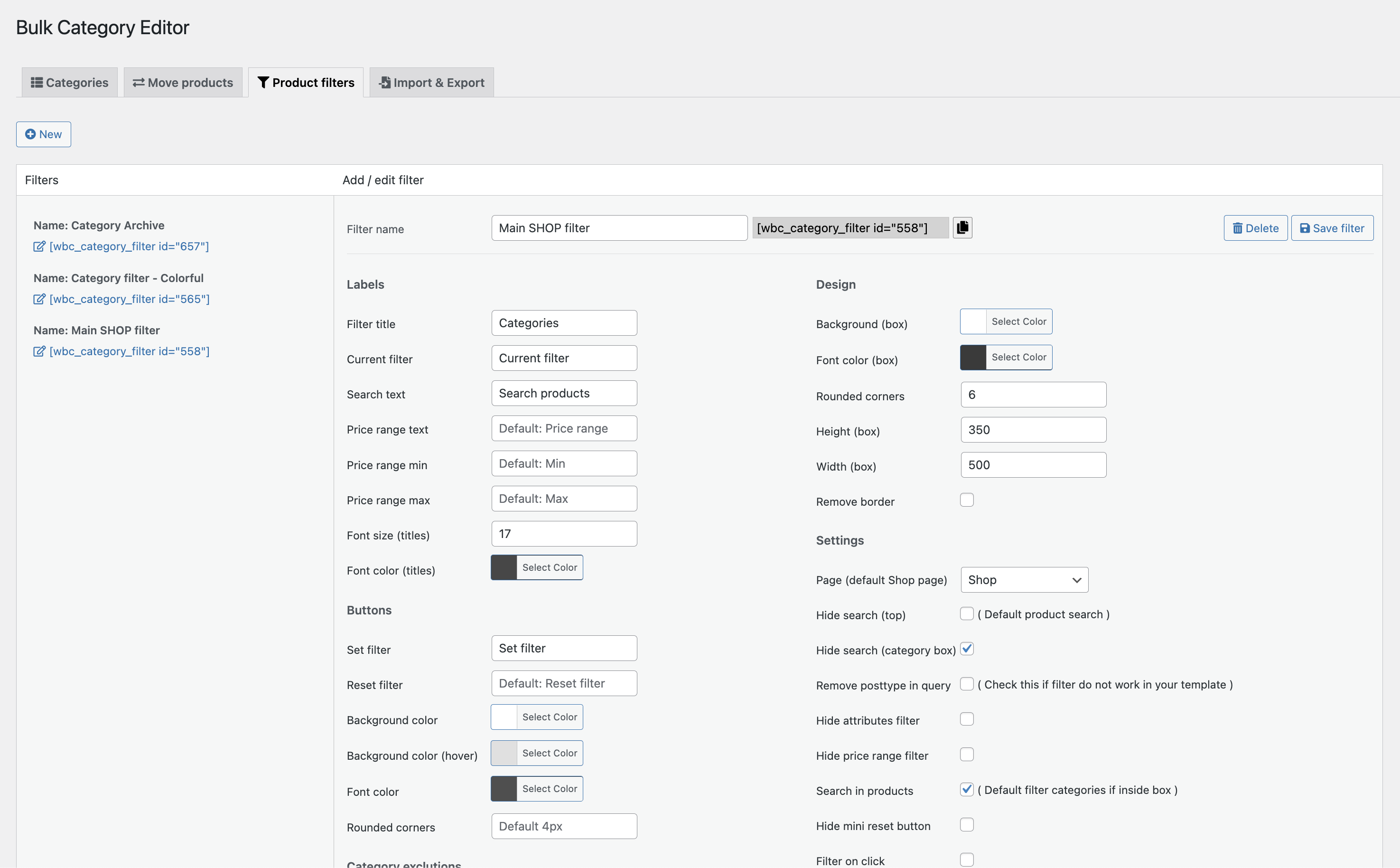Bulk Category Editor for WooCommerce Documentation - WooCommerce