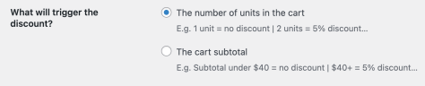Progressive Discounts Documentation - WooCommerce
