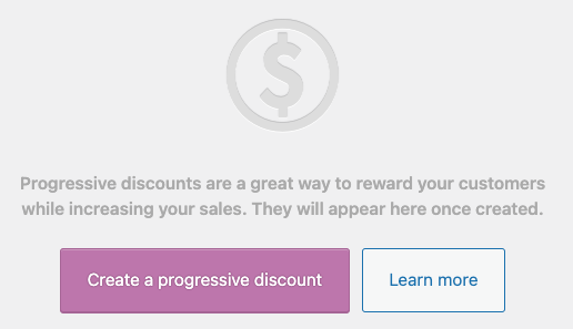Progressive Discounts Documentation - WooCommerce