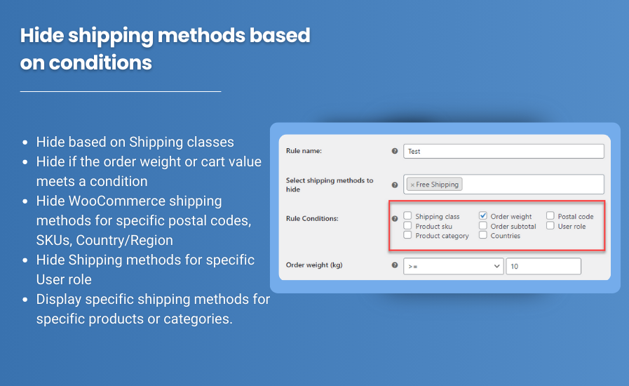 Hide WooCommerce Shipping Methods & Add Custom Shipping Icons
