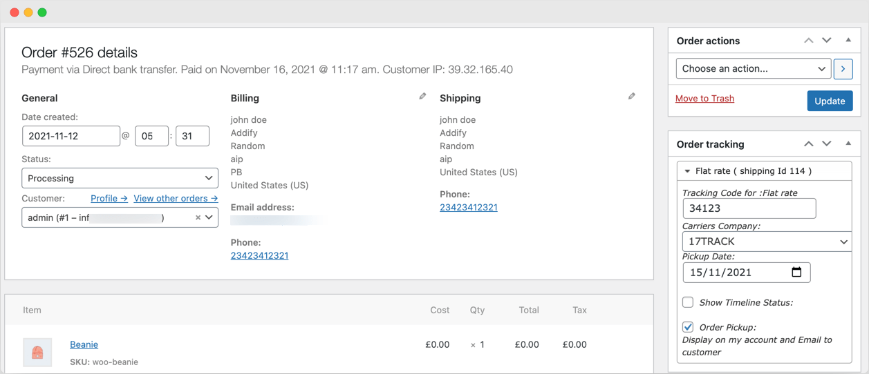 Order Tracking for WooCommerce - WooCommerce Marketplace