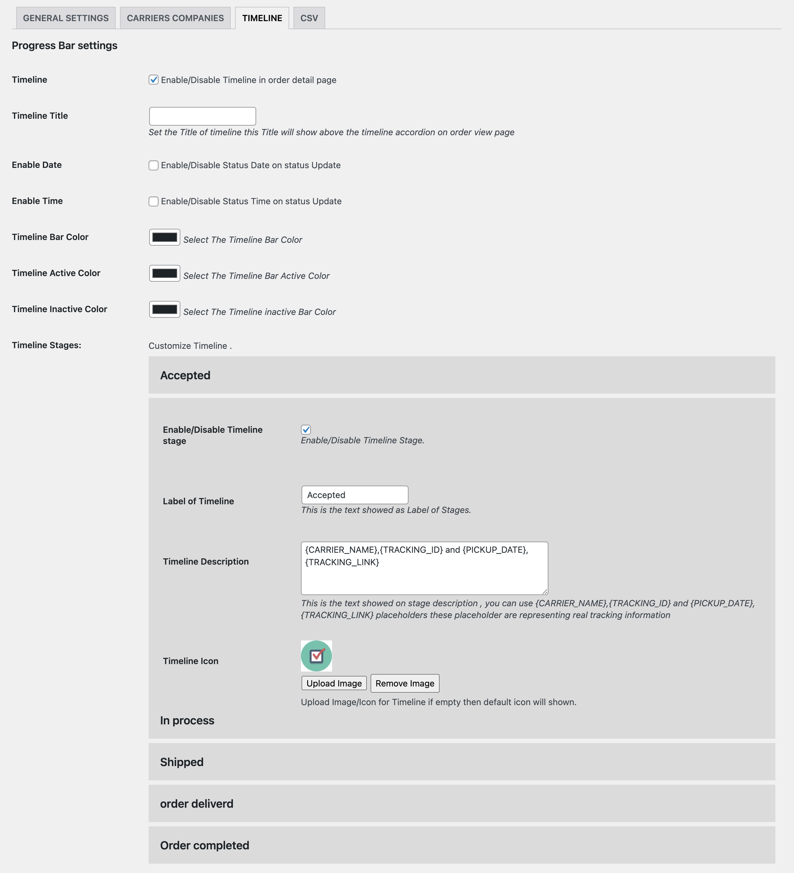 Order Tracking for WooCommerce - Documentation