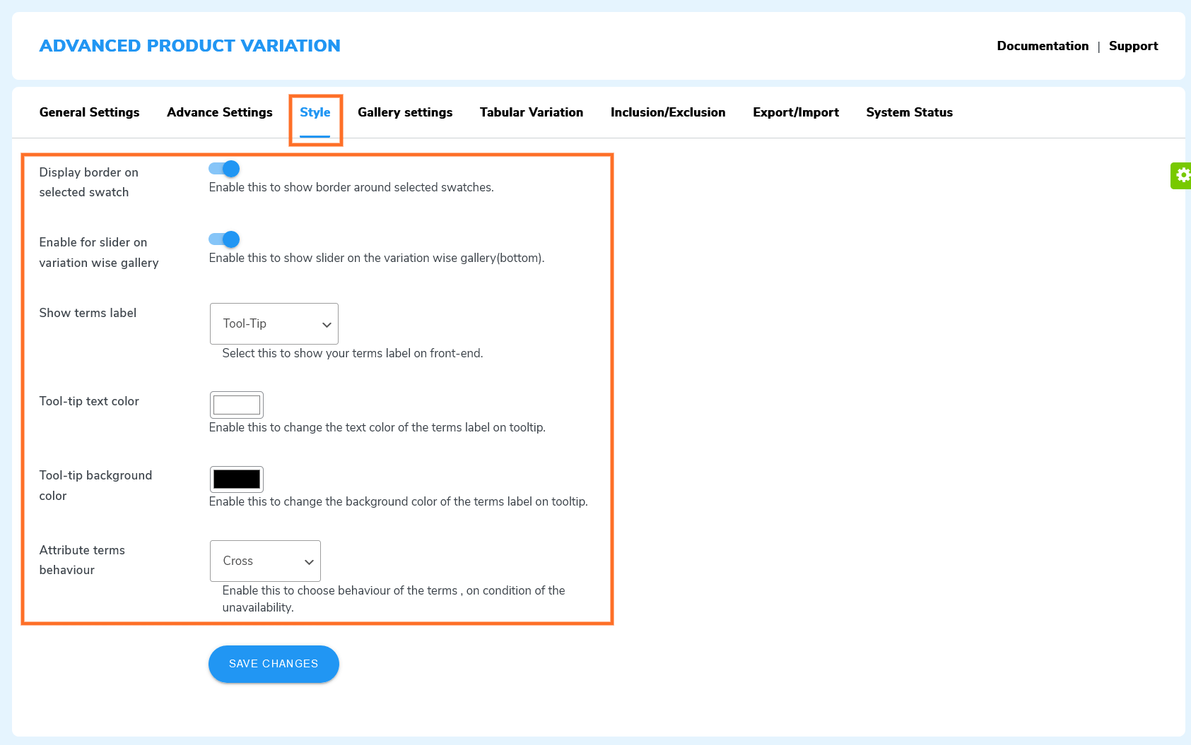 WooCommerce Advanced Product Variation Documentation | WP Swings