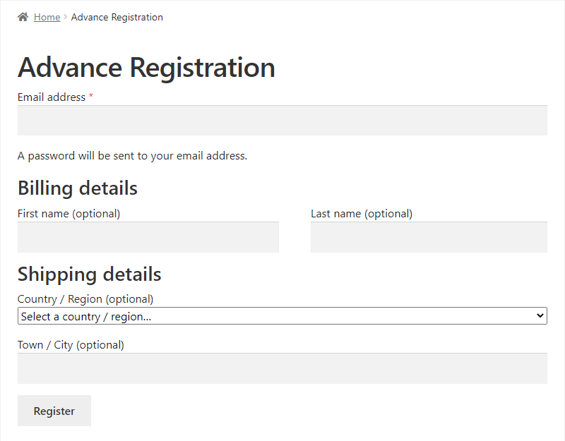 User Registration for WooCommerce - WooCommerce