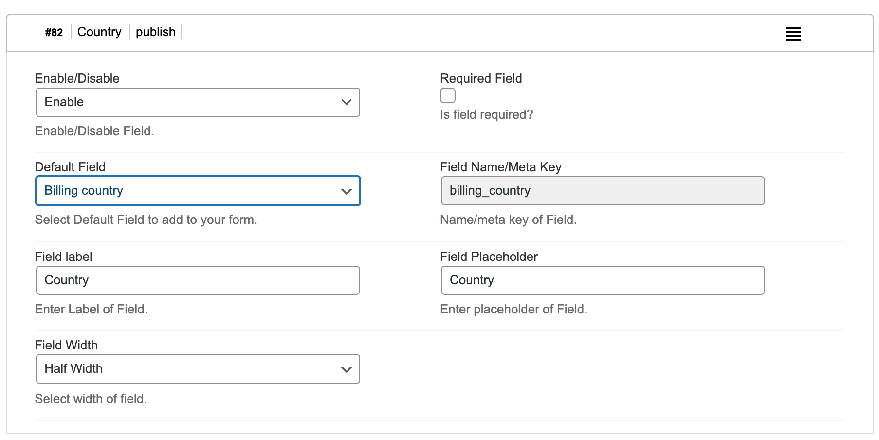 Custom Registration Forms Builder Documentation - WooCommerce