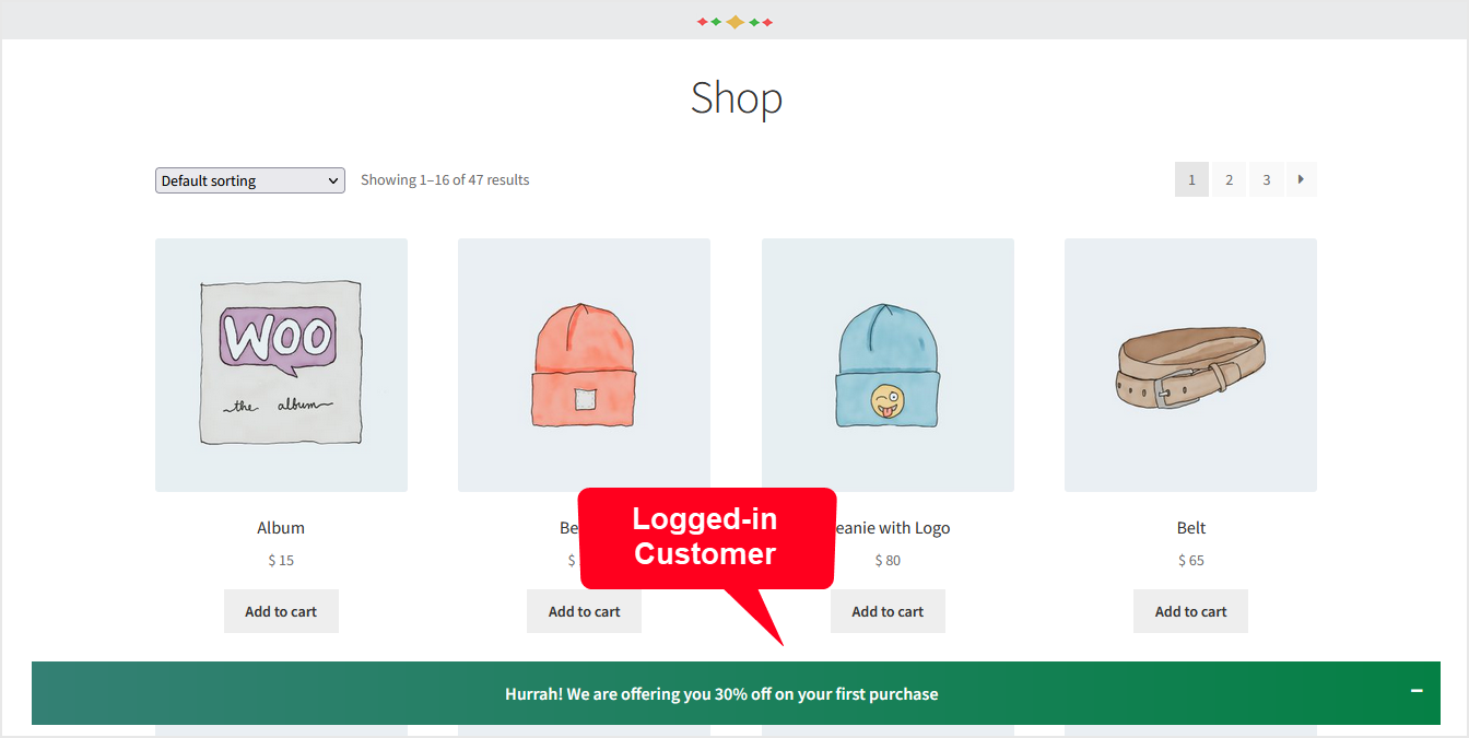 WooCommerce First Purchase Discount Plugin by Plugify