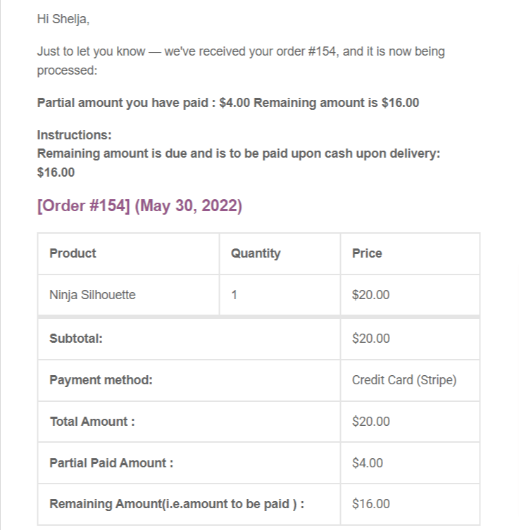 Partial COD(cash on delivery) for WooCommerce | WP Swings