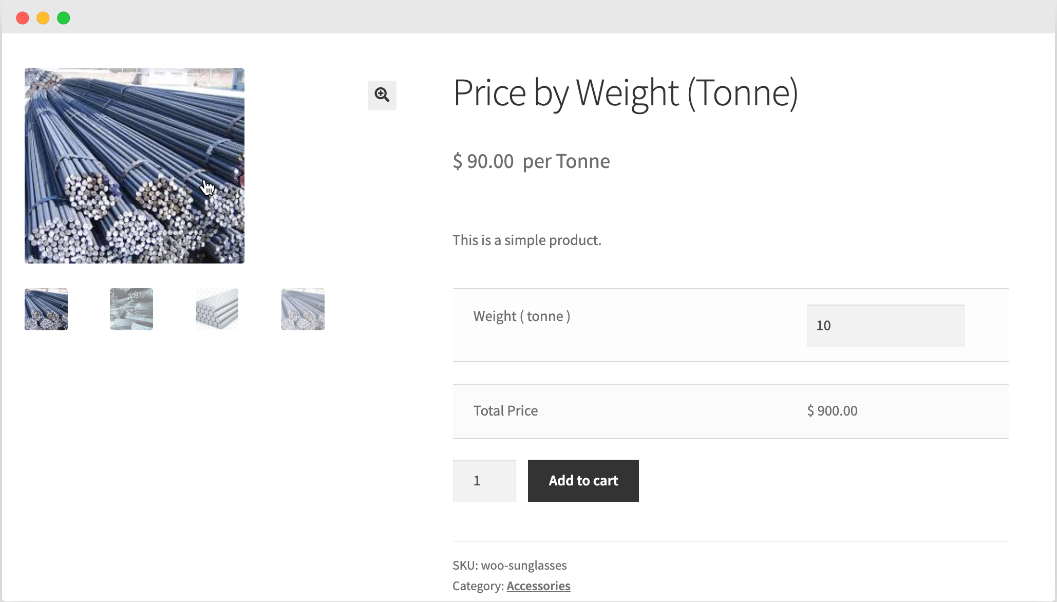 Price Calculator for WooCommerce - Measurement Based Pricing