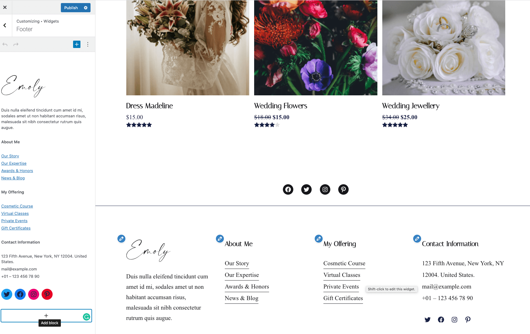 Emoly Theme Documentation - WooCommerce