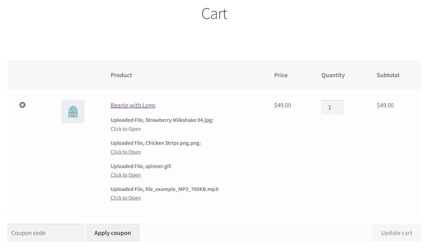 All in One Files Upload for WooCommerce - WooCommerce