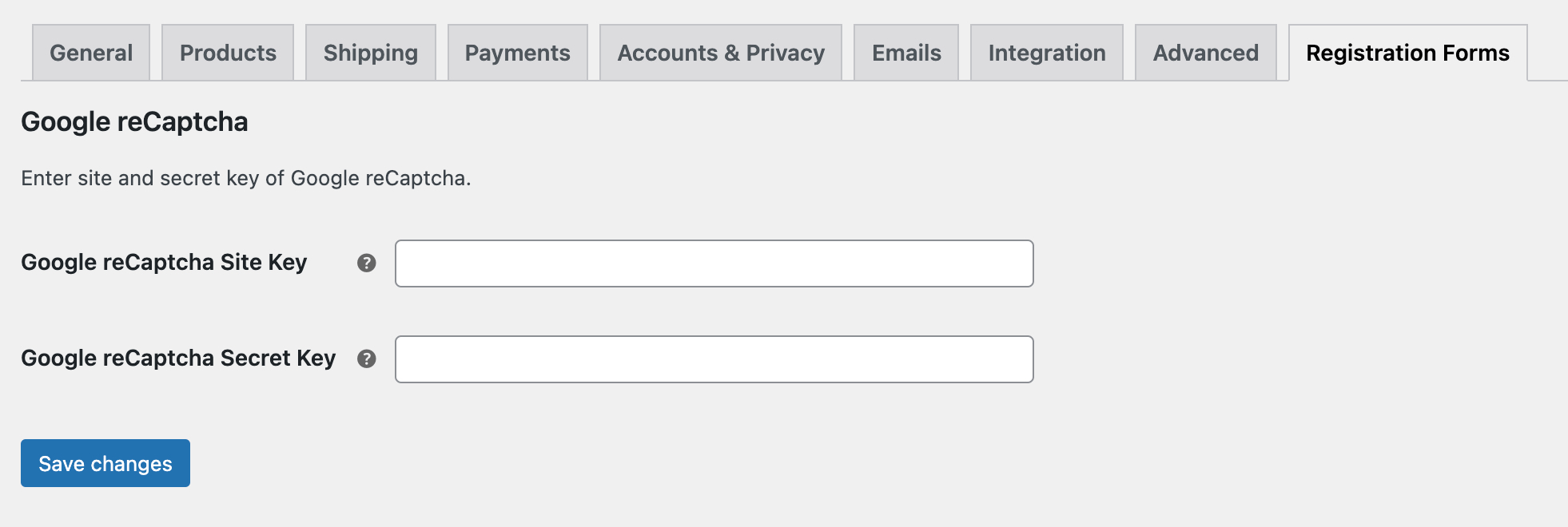 Custom Registration Forms Builder Documentation - WooCommerce