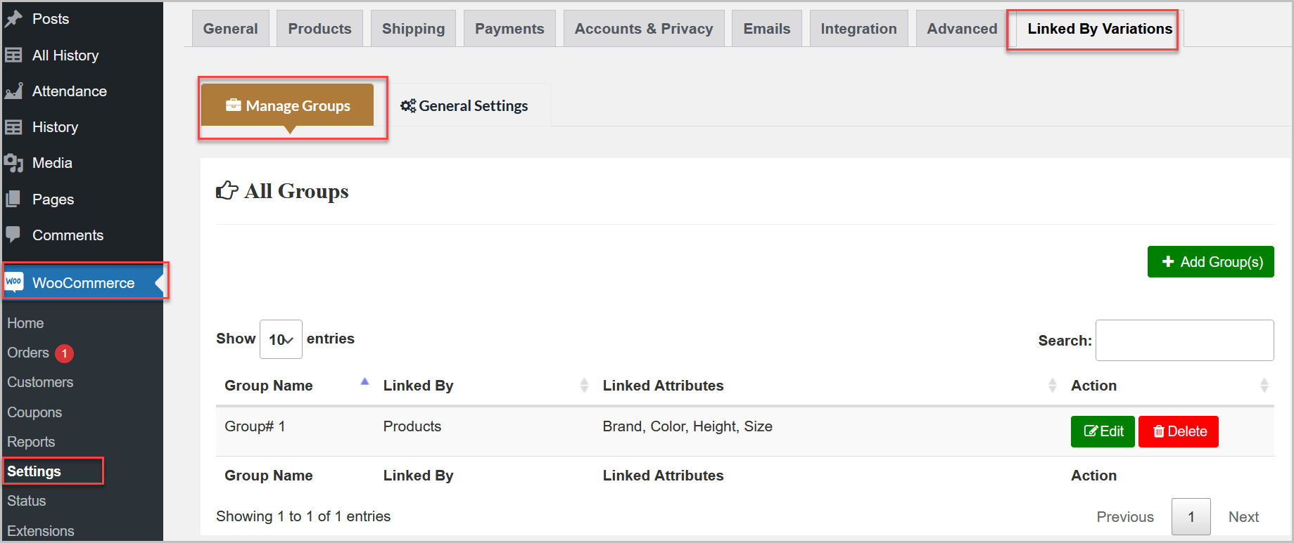Woocommerce Products Linked Variations Plugin By Pluy