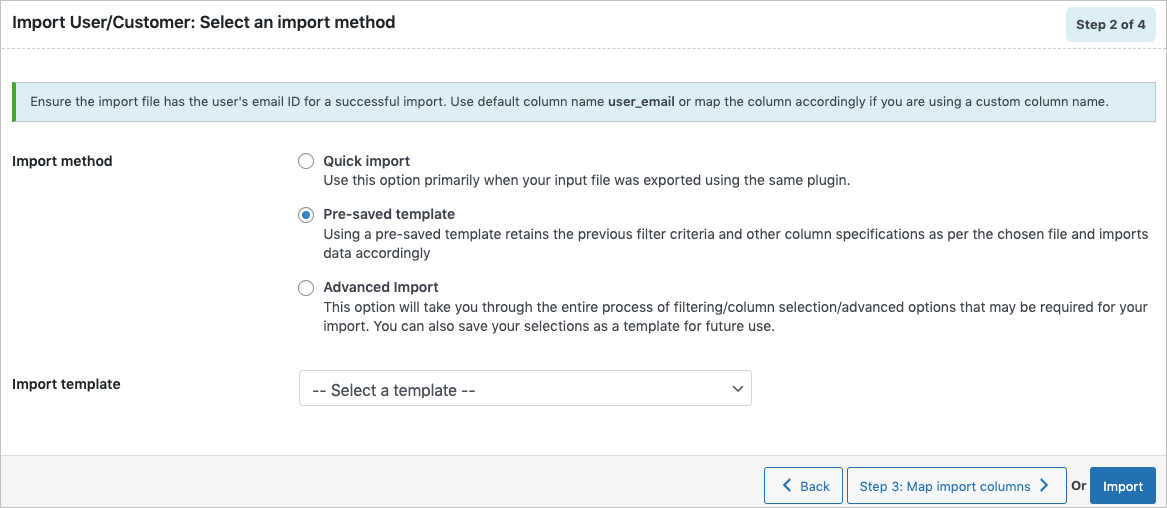 Import And Export Of Woocommerce Users Documentation Woocommerce