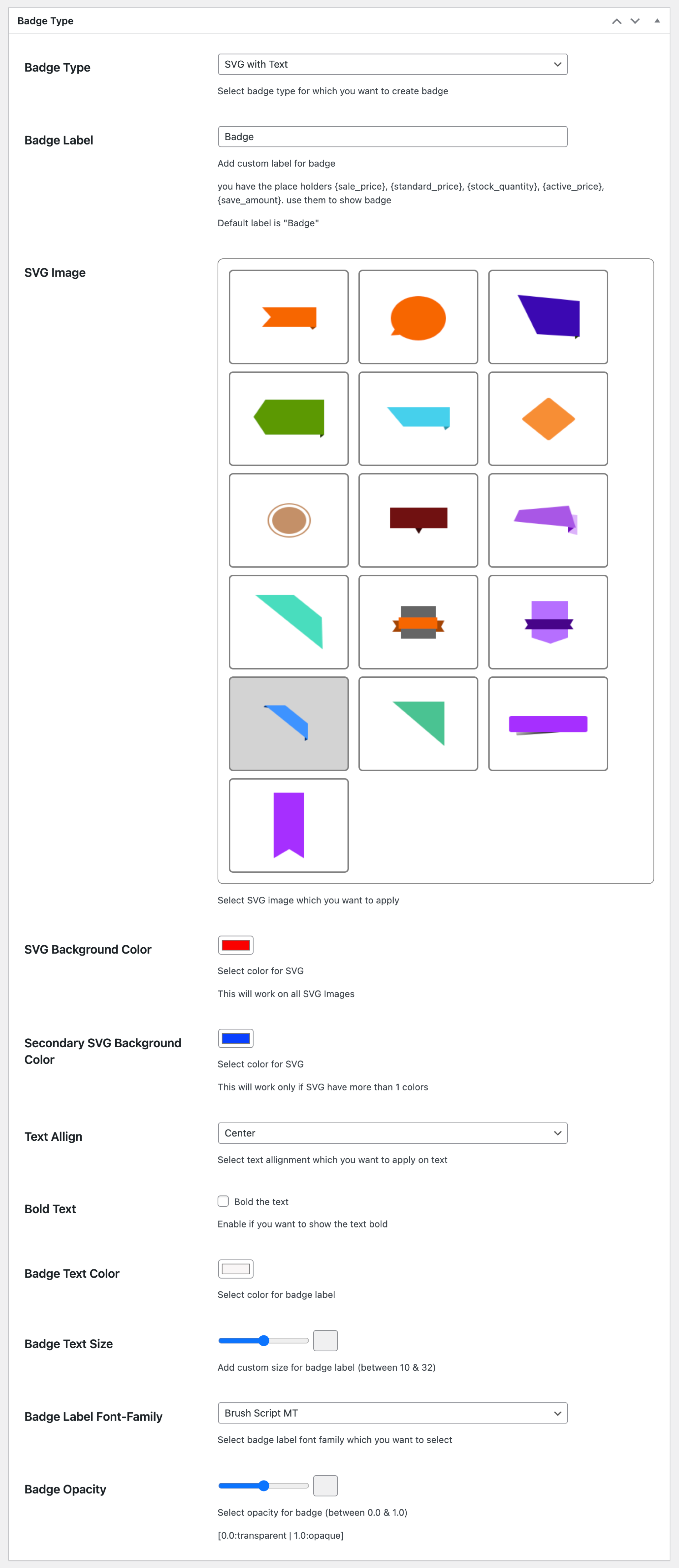 WooCommerce Product Labels - Add Text, Image, Gif Badges